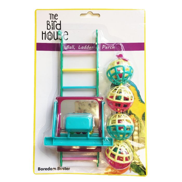 Happypet Bird House Ball-Ladder-Perch – MutzNutz Pet Care