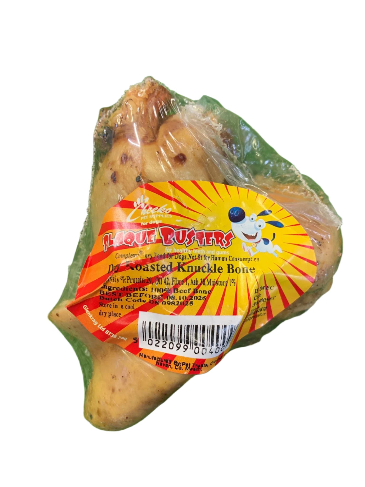 Cheeko Plaque Busters Knuckle Bone – MutzNutz Pet Care
