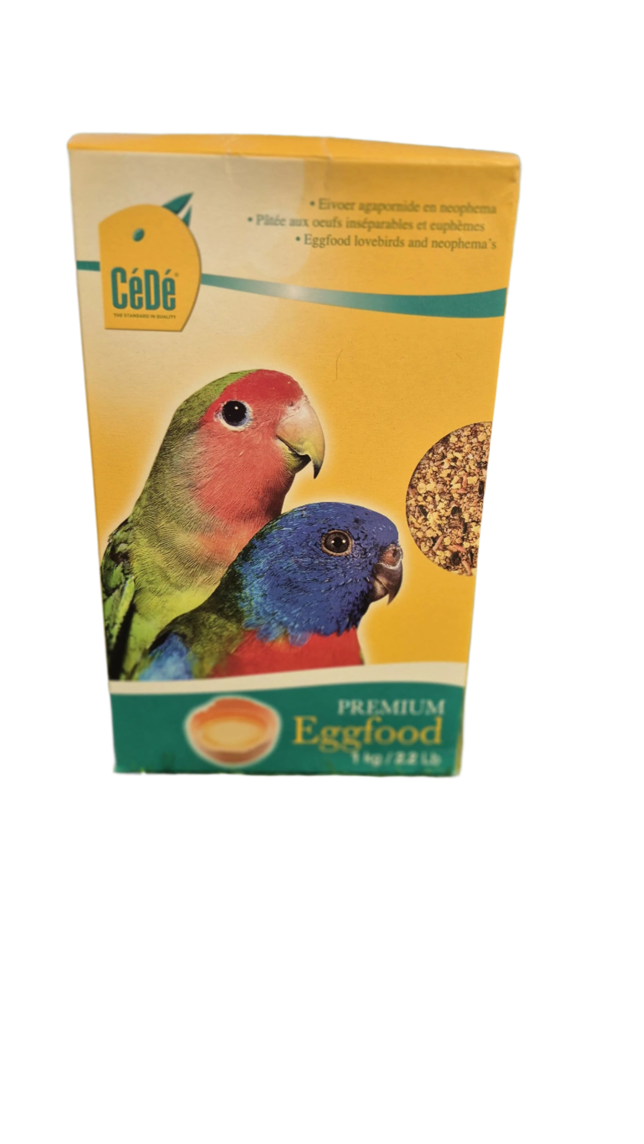 CéDé Premium Eggfood – High-Quality Nutrition for Lovebirds & Neophema ...