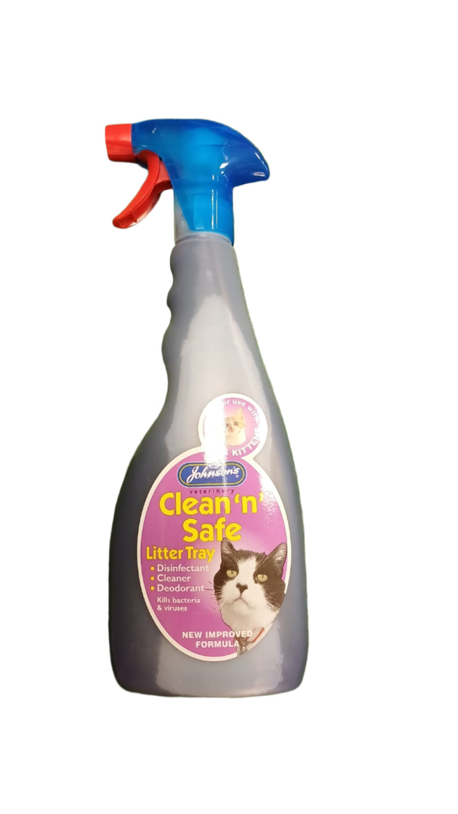 Clean N Safe Litter Tray Spray – MutzNutz Pet Care
