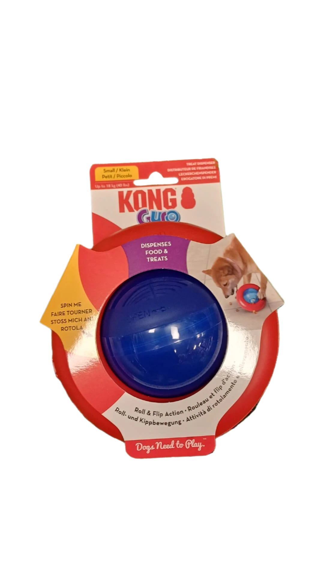 KONG Gyro Treat Dispenser – MutzNutz Pet Care